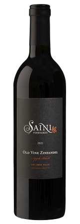 Saini Vineyards - Products - 2021 Apple Block Old Vine Zinfandel